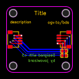 I2C board blueprint module (PCB) Resources - EasyEDA