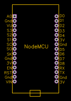 ESP8266 NODE MCU Resources - EasyEDA