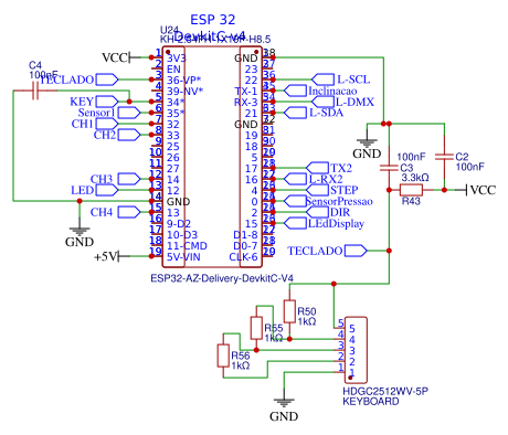 Modulo com Processador ESP32 completo Resources - EasyEDA