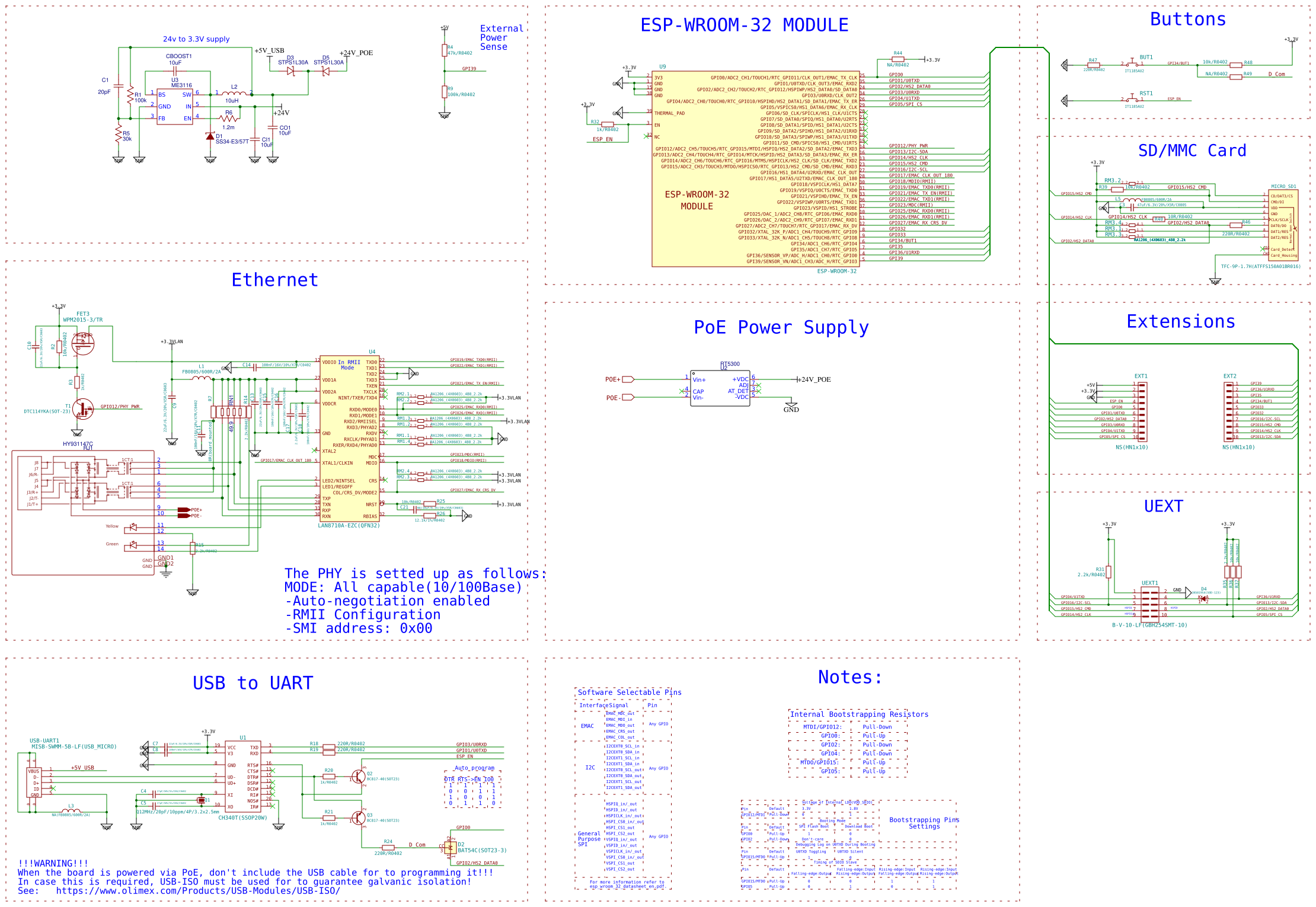 ESP32-Poe Base Resources - EasyEDA