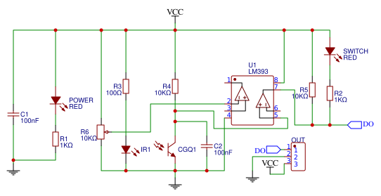 IR Sensor Resources - EasyEDA