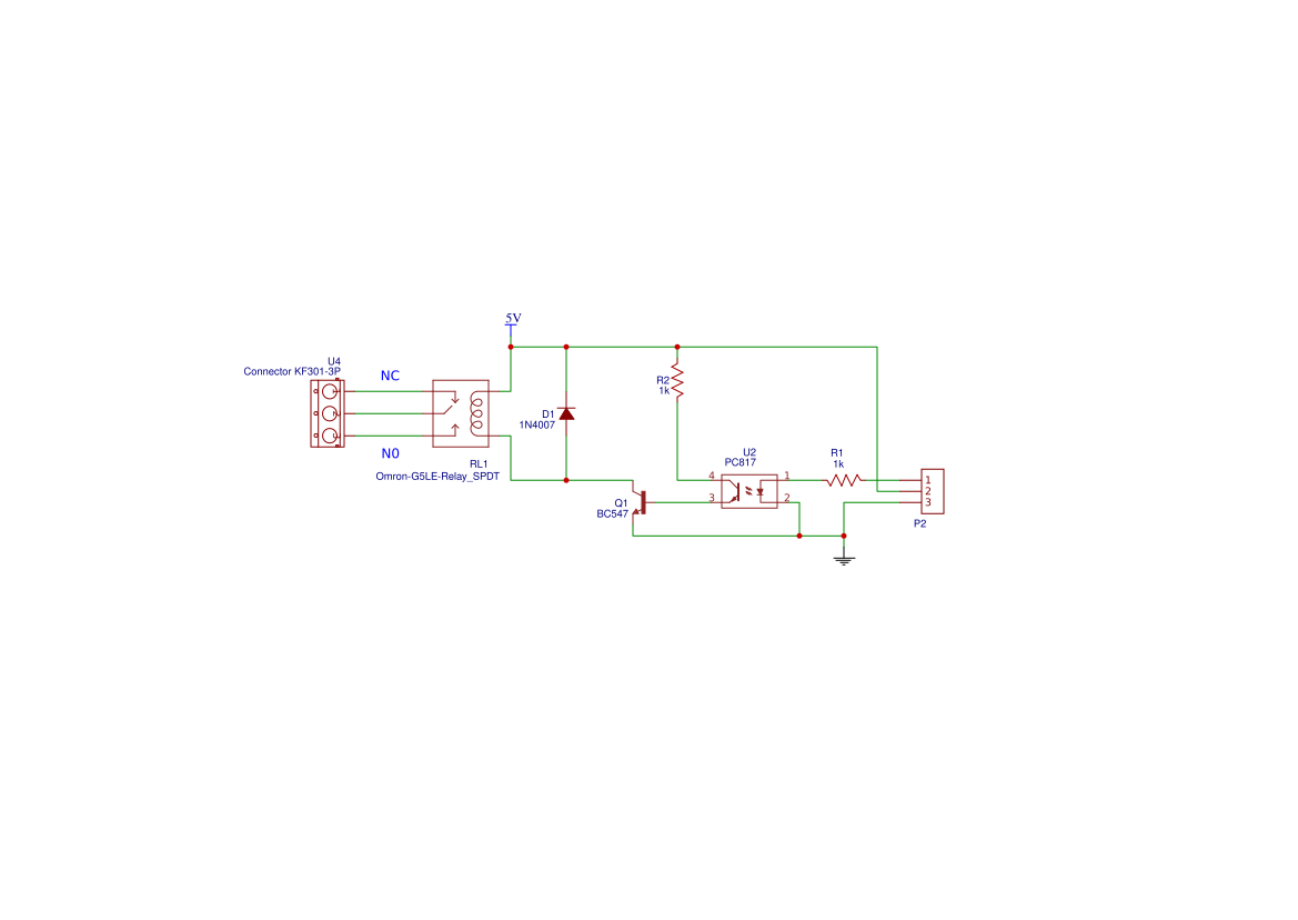 Single Channel 5v Relay circuit Resources - EasyEDA