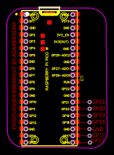 picoflasher breakout Resources - EasyEDA