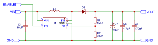 Boost Converter (3.7v to 5v) (MT3540) Resources - EasyEDA