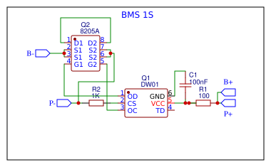 bms 1s Resources - EasyEDA