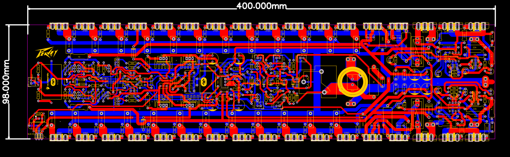 PCB_Class H Peavey PVI-3000 Resources - EasyEDA