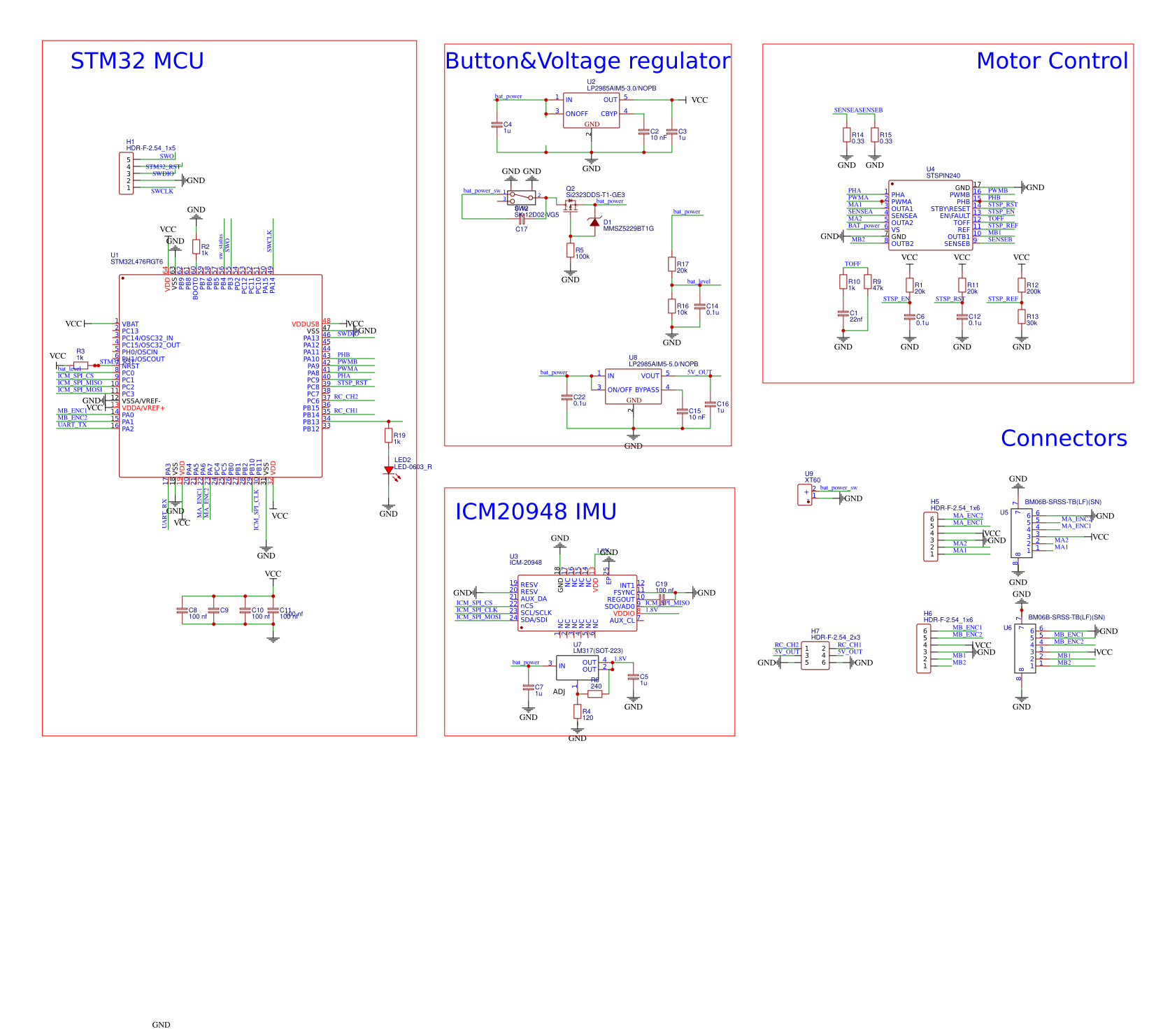 STM32 Balancing Robot Sch Resources - EasyEDA