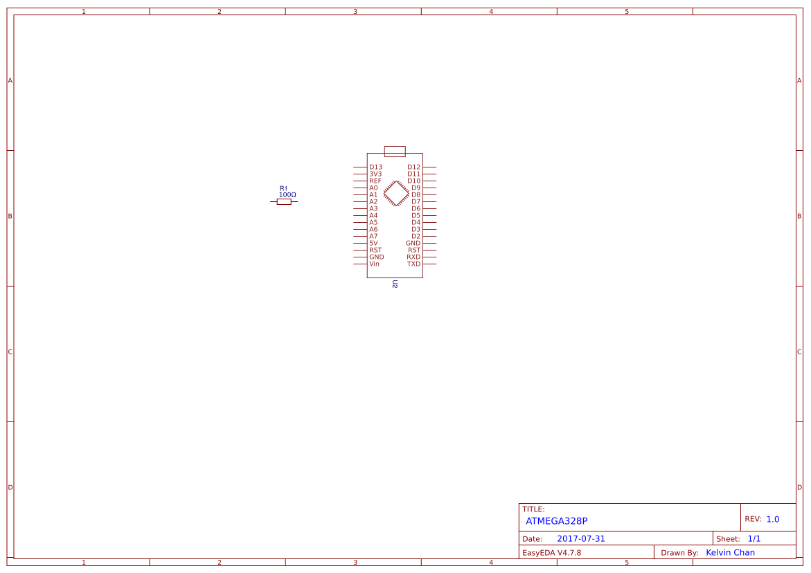 ATMEGA328P u1 Resources - EasyEDA