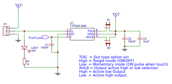 Capacitive Touch Switch Resources - EasyEDA