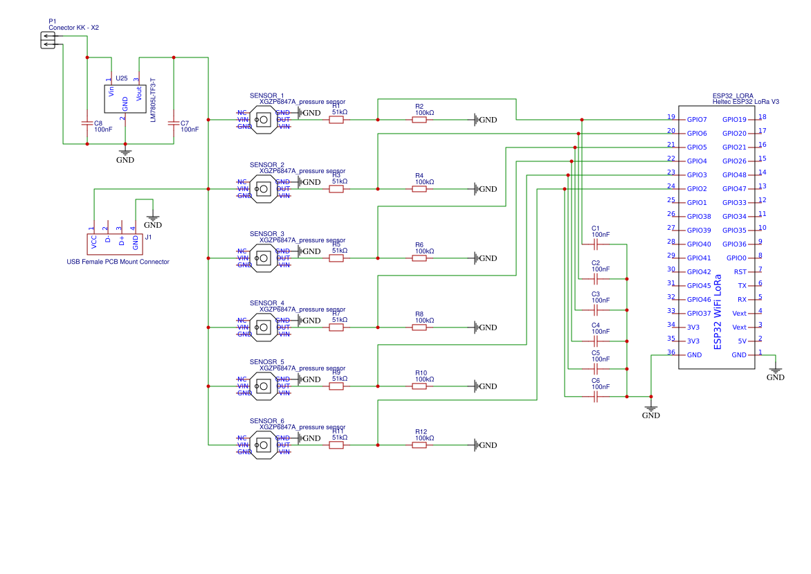 Projeto central de alarmes Resources - EasyEDA