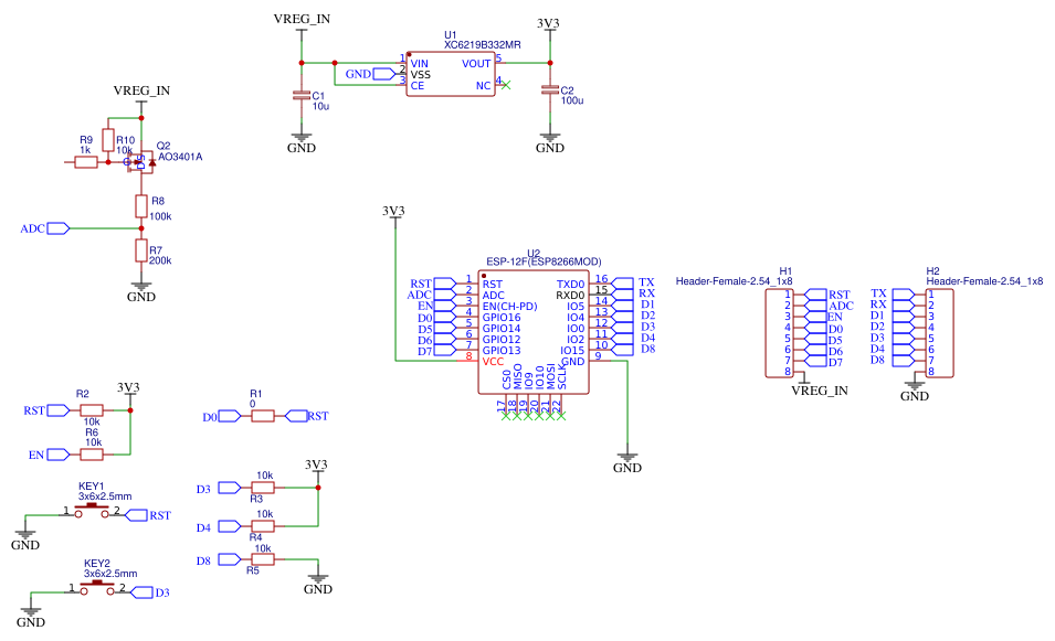 Esp8266 Shield Resources Easyeda