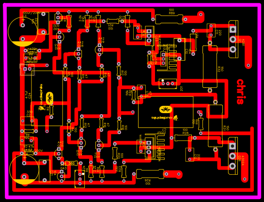 PCB_power amp driver qq Resources - EasyEDA