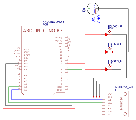 Circuito sismógrafo Arduino Resources - EasyEDA