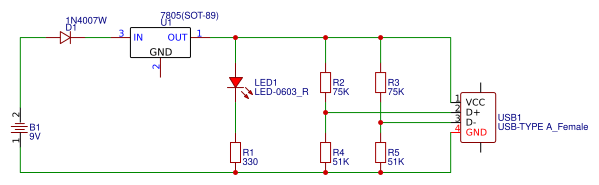 USB charger Resources - EasyEDA