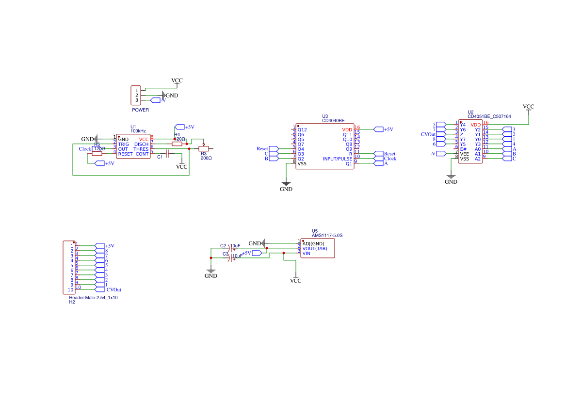4051 Sequencer Resources - EasyEDA