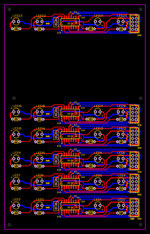 Hero LED Display Board Final Resources - EasyEDA