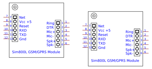 Sim800L GSM/GPRS Module Resources - EasyEDA
