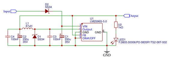 Buck 5V Resources - EasyEDA