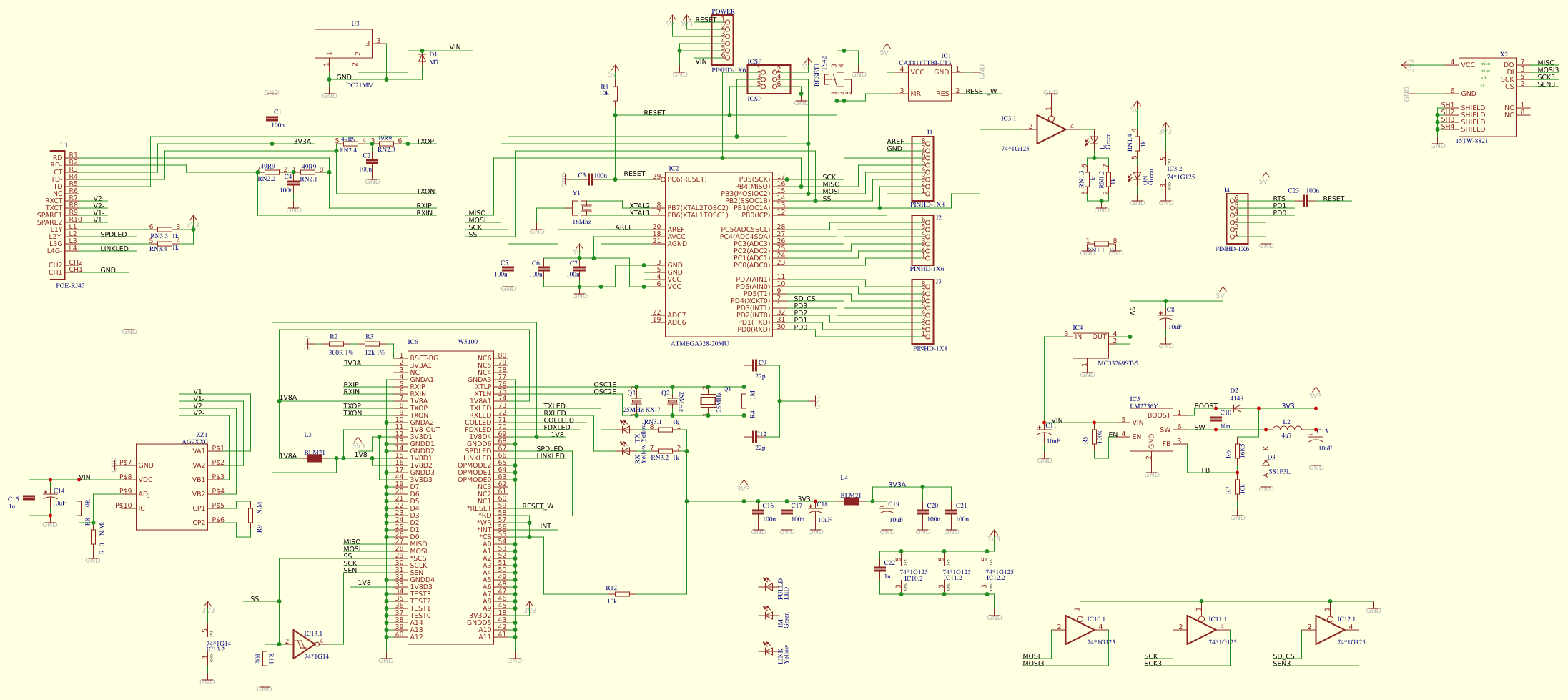 Arduino Ethernet Resources - EasyEDA