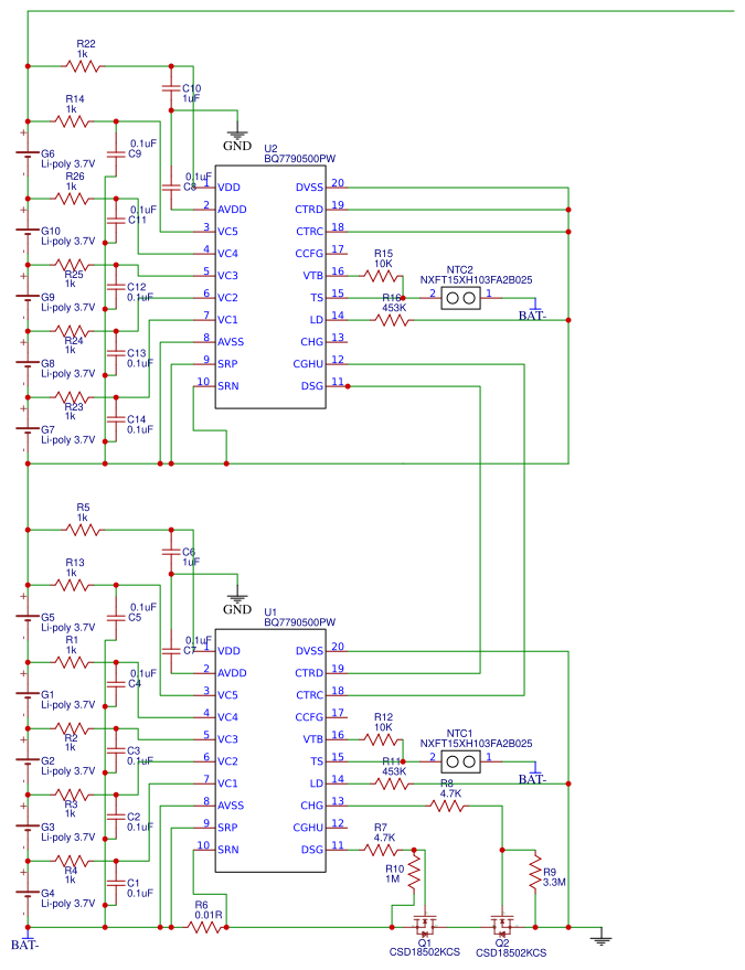 BMS_BQ779050 Resources - EasyEDA