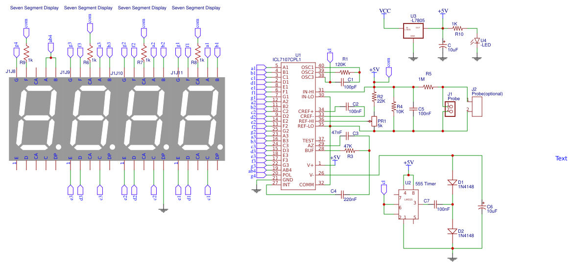 icl7107 volt Resources - EasyEDA