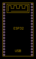 ESP32 38 PIN Resources - EasyEDA