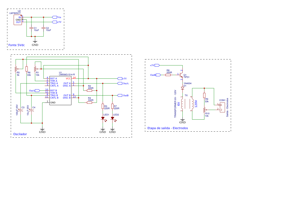 Estimulador with LM556 By Meduag Resources - EasyEDA