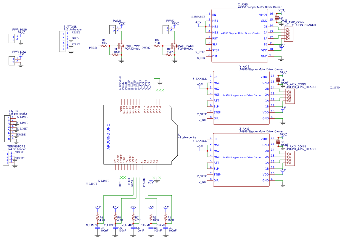 Hybrid CNC MOTOR DRIVER Resources - EasyEDA