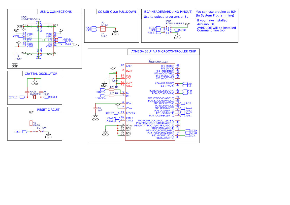 Atmega32u4 Resources - EasyEDA