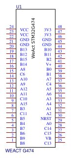 WeActStudio G474 Resources - EasyEDA