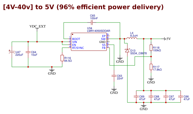 LMR14050SDDAR Module 5V Resources - EasyEDA