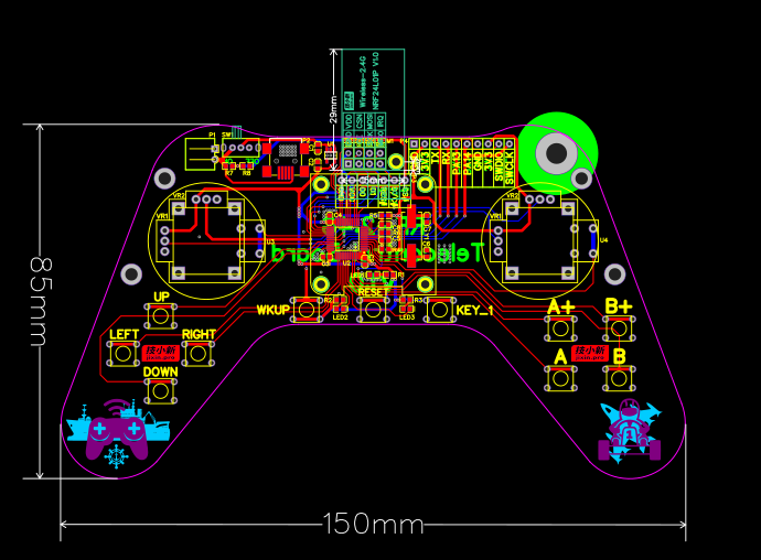 2.4G_Telecontrol_Board V1.0-PCB copy Resources - EasyEDA