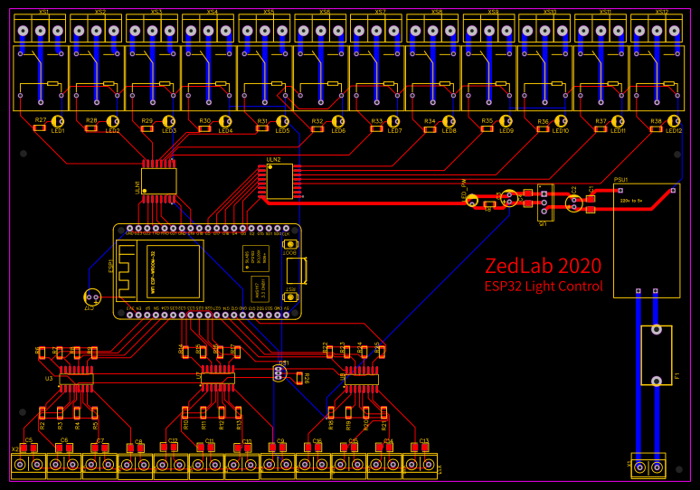 ESP 32_ 12 Relay Resources - EasyEDA