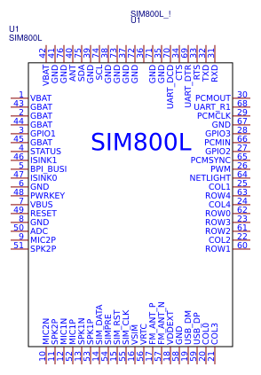 SIM800L COPY Resources - EasyEDA