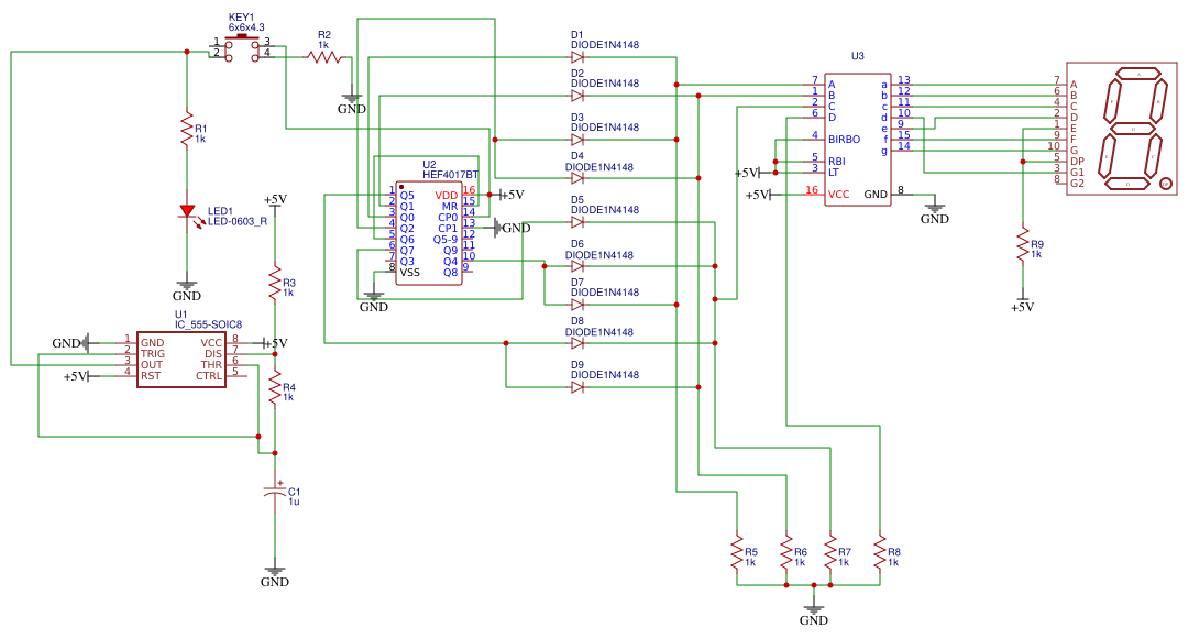 7 segm dice Resources - EasyEDA