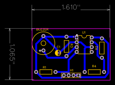Water level Alarm Using 555 Timer Ic Resources - EasyEDA