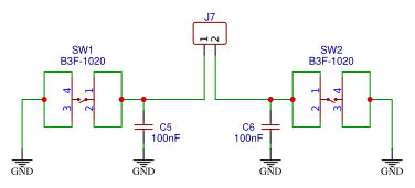 2-PUSH-BUTTONS Resources - EasyEDA