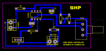 PWM Motor Speed Controller Resources - EasyEDA