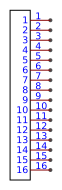 TERMINAL BLOCK 8 PIN 16 Resources - EasyEDA