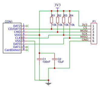 Micro SD Card Module Resources - EasyEDA