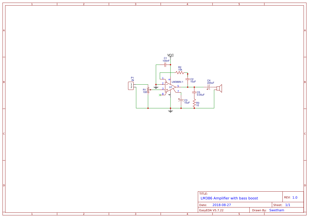 Audio amplifier Resources - EasyEDA