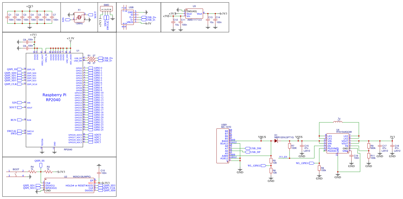 rp2040 draft Resources - EasyEDA