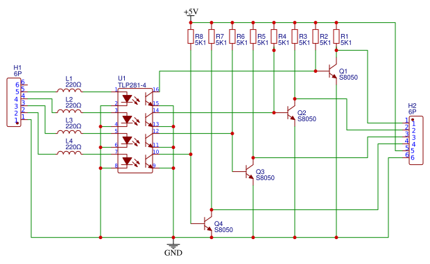 TLP281_4cha Resources - EasyEDA