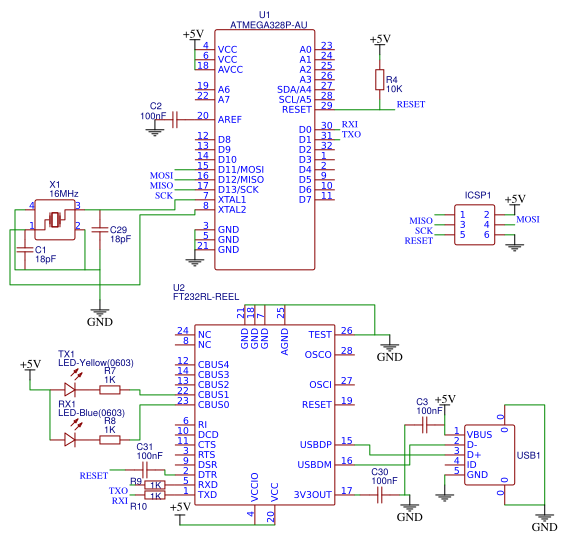 ARDUINO NANO COPY Resources - EasyEDA