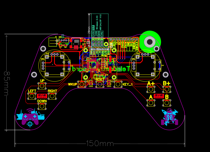 2.4G_Telecontrol_Board V1.0-PCB Resources - EasyEDA