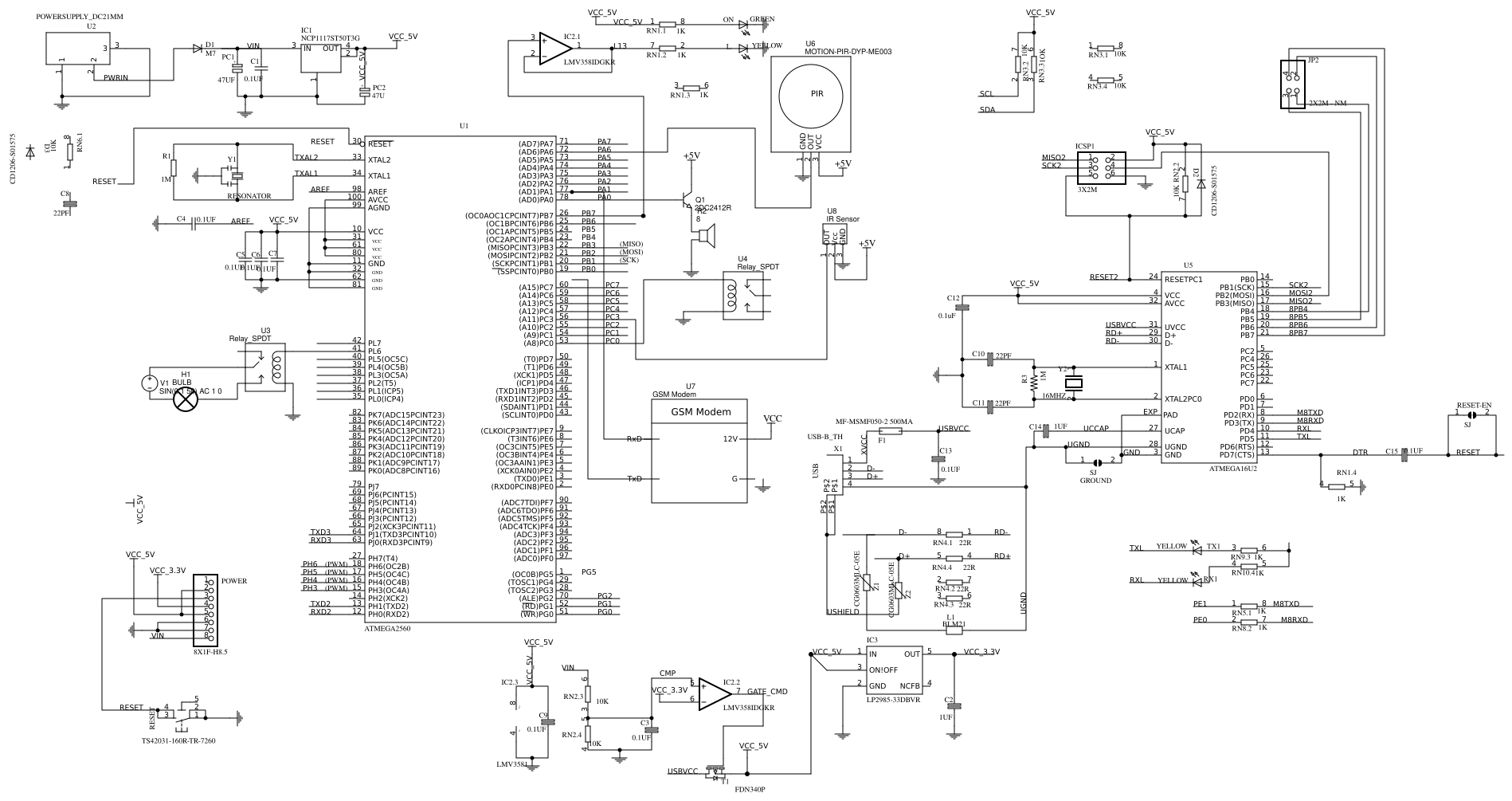 arduino megA Resources - EasyEDA