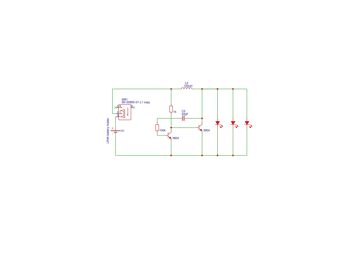 Micro Joule Thief (No toroid inductor needed). Resources - EasyEDA