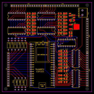 PCB_ESP32-Shield with GND Resources - EasyEDA