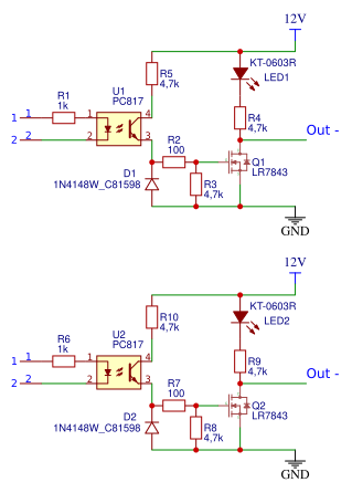 PWM 2 Channels Resources - EasyEDA
