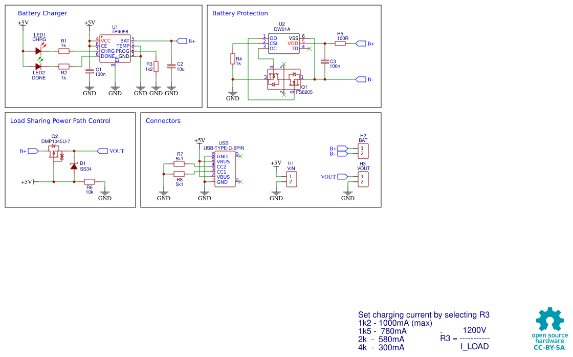 LiPo Charger LS Resources - EasyEDA
